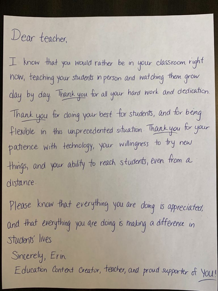 Happy Teacher Appreciation Week Letters To You From Prodigy 
